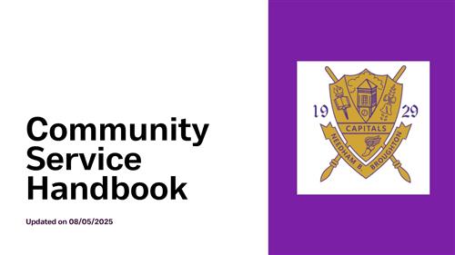 Community Service 2025-2026 / Student Quick Guide to Getting Started
